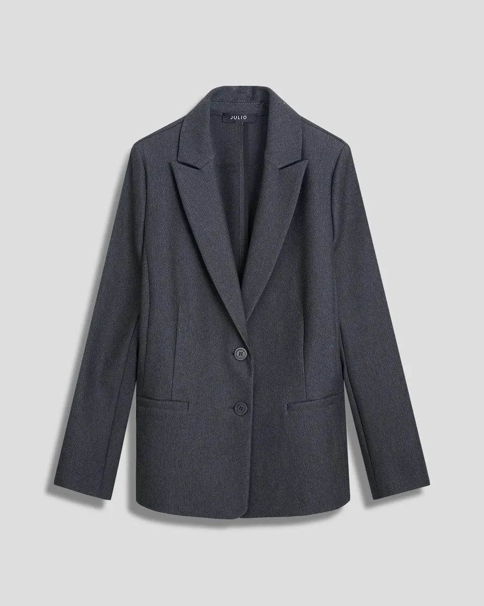Blazer Largo Negro | JULIO